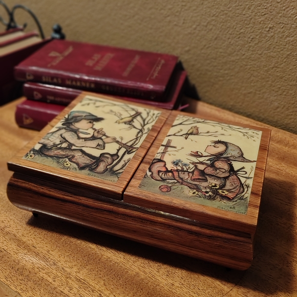 Hummel | Other | Vintage Hummel Wooden Musical Jewelry Box | Poshmark